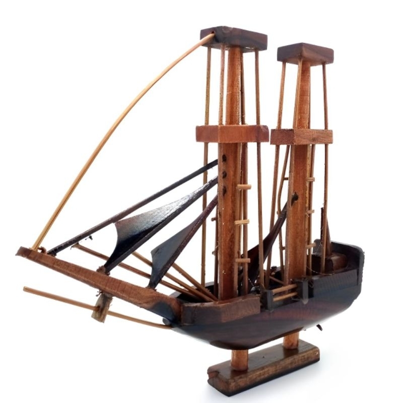 Jual Hiasan dari kayu kapal layar pinisi | Shopee Indonesia