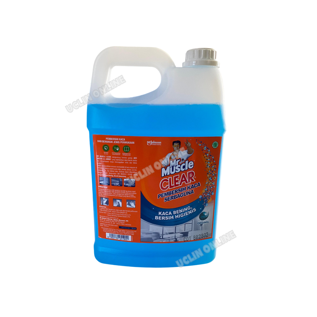 Jual MR MUSCLE CLEAR PEMBERSIH DAN PENGHILANG NODA KACA ORIGINAL ...