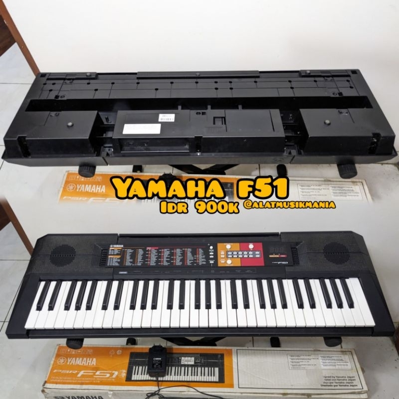 Jual Yamaha F51 Keyboard Bekas | Shopee Indonesia