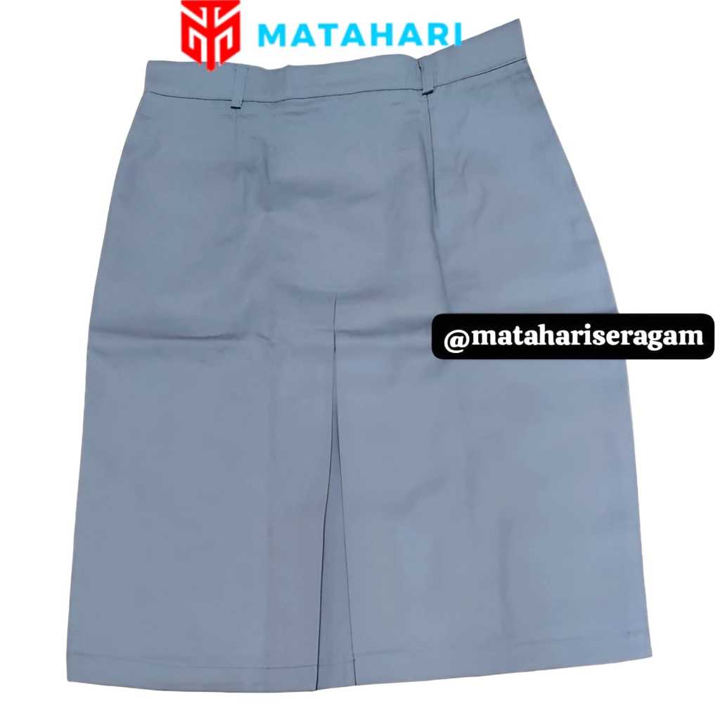 Jual Matahari Seragam / Rok SMA Abu-abu Pendek (SMA Sutomo Medan) / Rok ...
