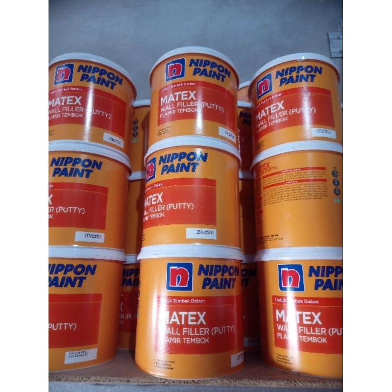 Jual Plamir tembok instant matex 1kg nippon paint, wall sealer putty matex 1kg | Shopee Indonesia