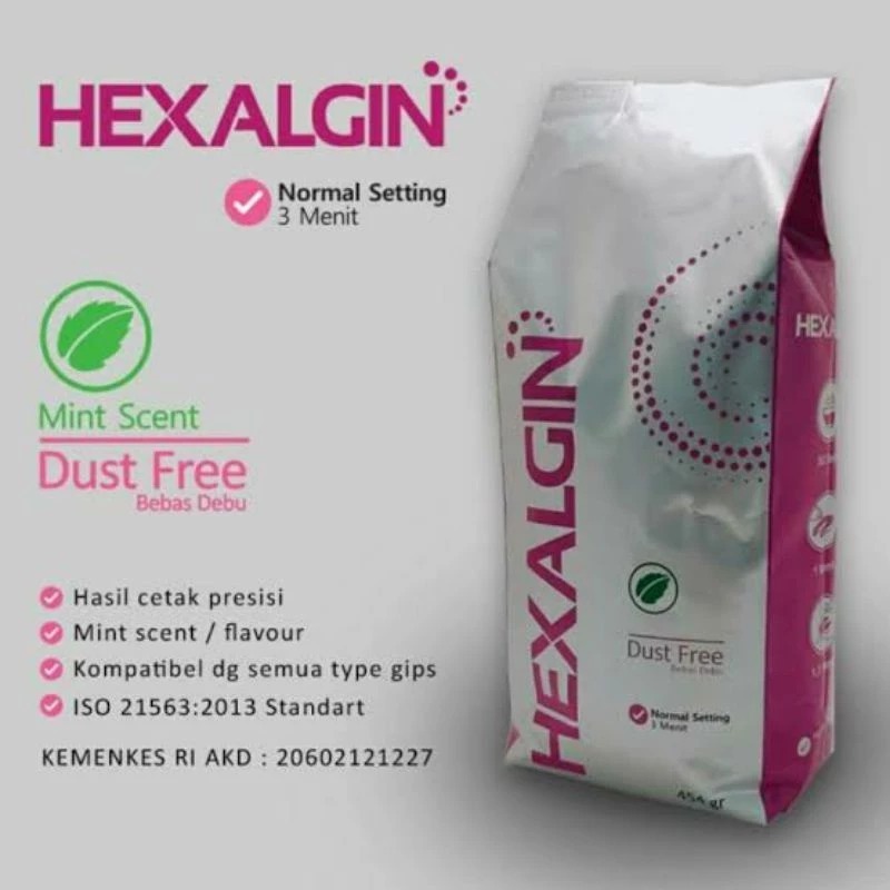 Jual Hexalgin alginate serupa Hygedent Dental Bahan Cetak gigi | Shopee ...