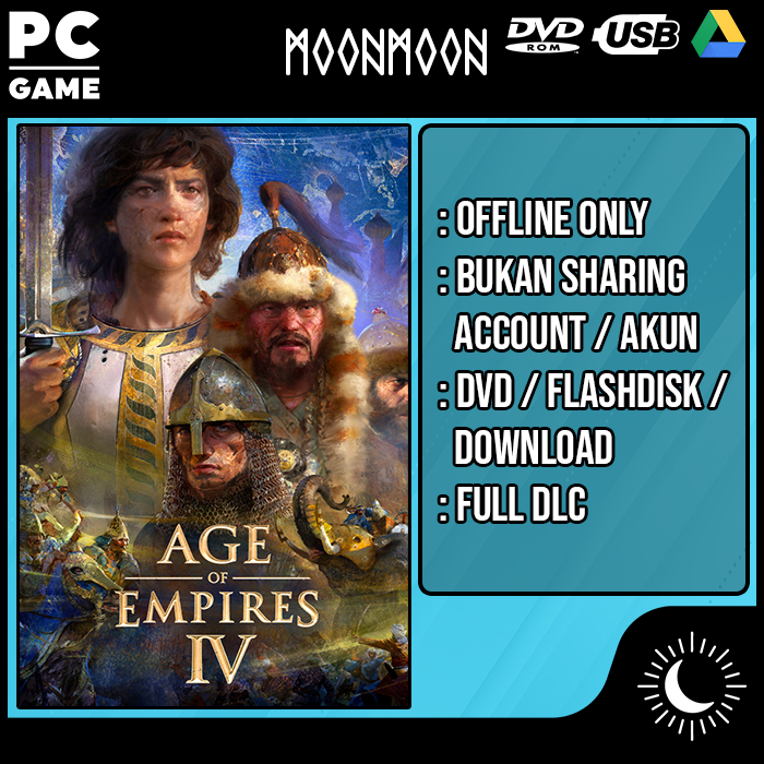Jual Age of Empires IV / AoE 4 Anniversary Edition (2021) Full DLCs ...