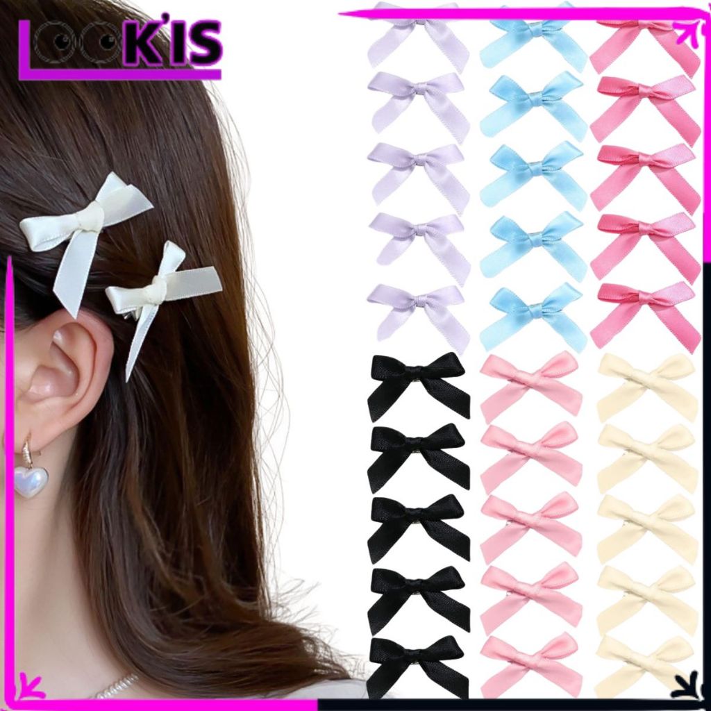 Jual LOOKIS Jepit Rambut Model Pita Mini Lucu Simple Klip Poni Gaya ...