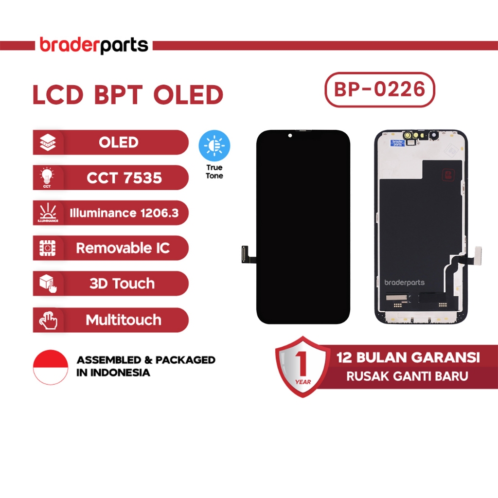 Jual BraderParts | Layar LCD Touchscreen OLED untuk model ip13 | Shopee ...
