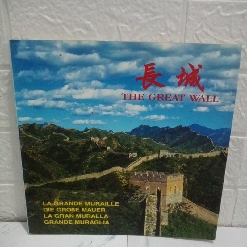 Jual BUKU ORIGINAL LA GRANDE MURAILLE DIE GROBE MAUER LA GRAN MURALLA ...