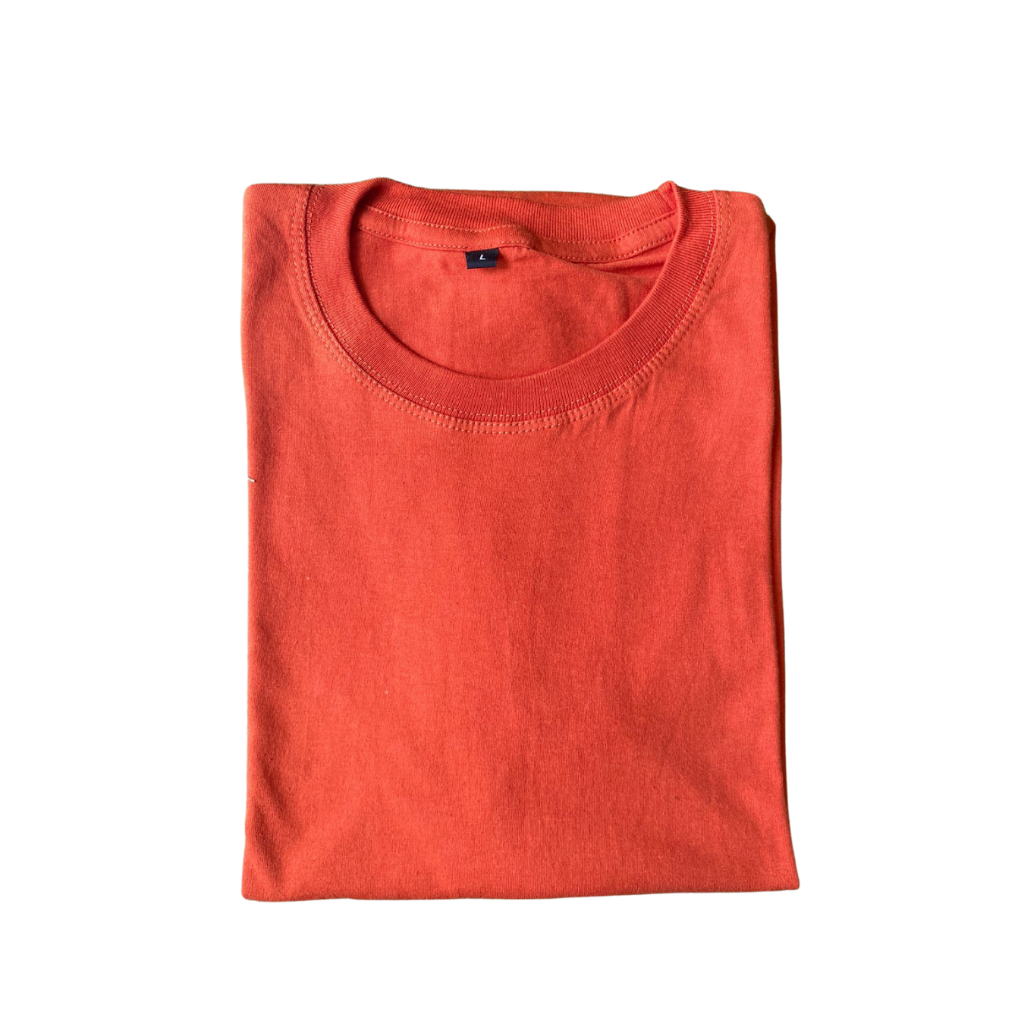 Jual TERMURAH!! Kaos Polos Cotton Combed 30s || NEW COLOUR Merah Bata ...