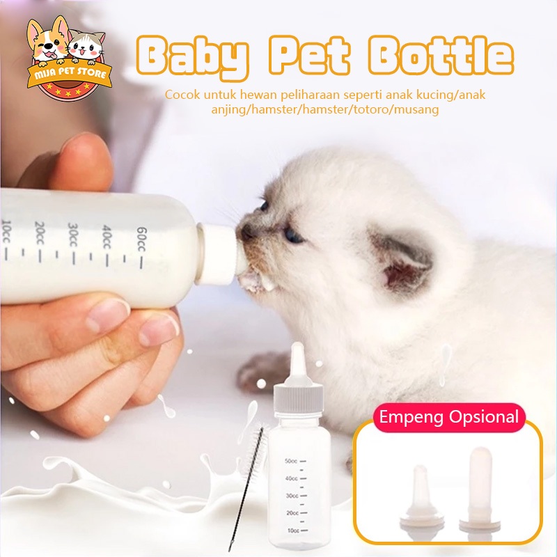 Jual Botol Dot Kucing Dot Anak Kucing Baru Lahir Set Botol Anak Kucing ...