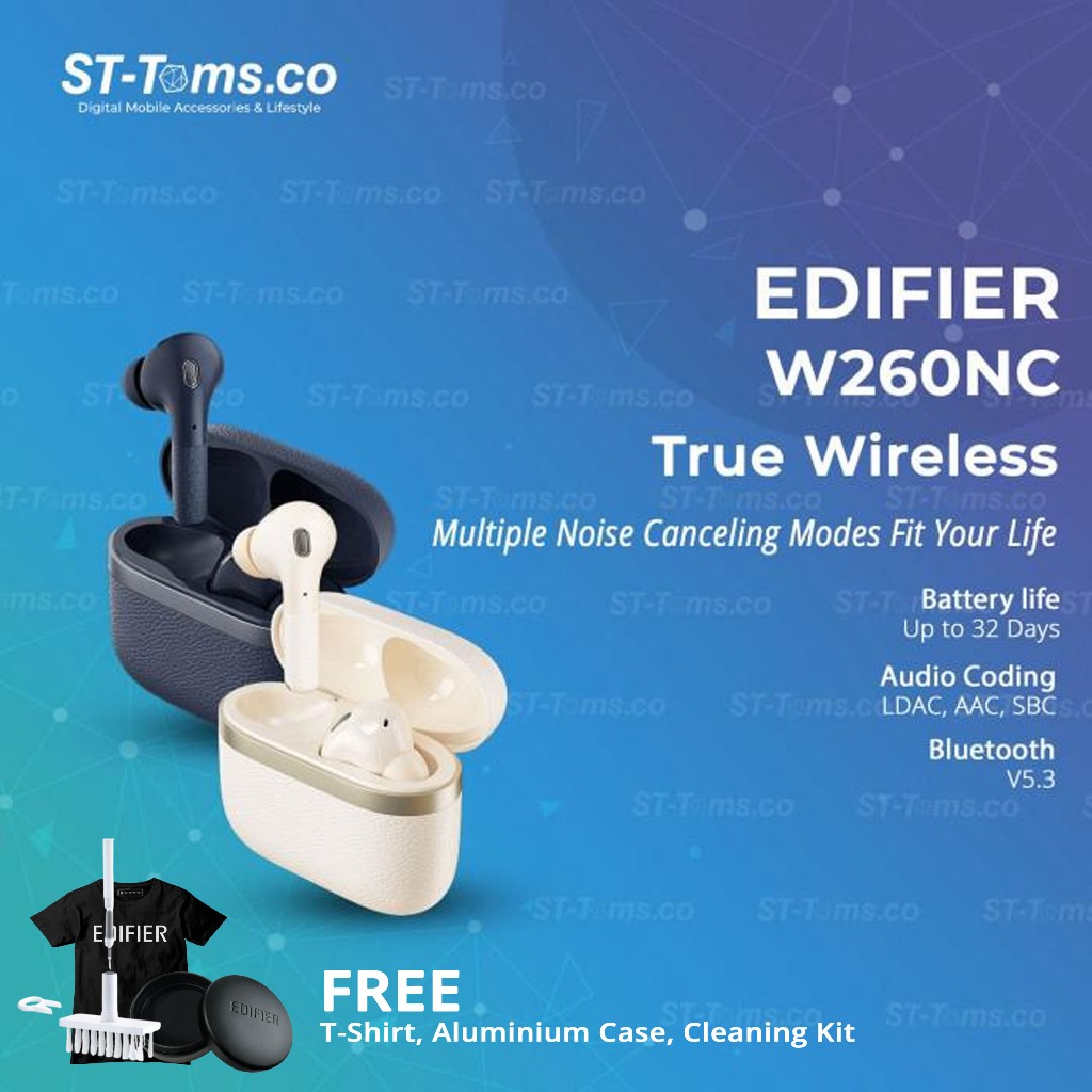 Jual Edifier W260NC / W 260NC / W260 NC / W 260 NC True Wireles TWS ...