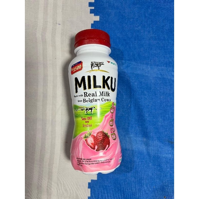Jual SUSU BOTOL MILKU RASA ORIGINAL , STRAWBERRY , COKLAT HARGA PER 1 ...