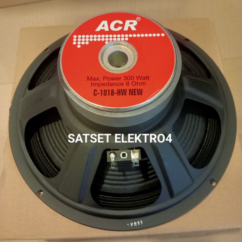 Jual SPEAKER NEW ACR 10 INCH C-1018- HW ACR FULLRANGE | Shopee Indonesia