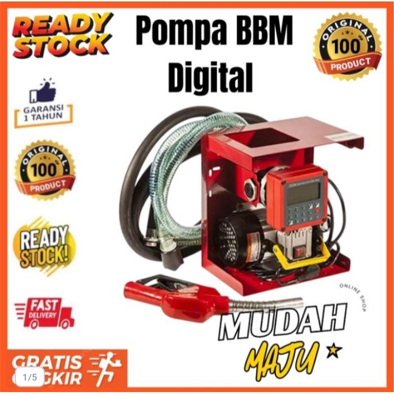 Jual Flow meter Solar Digital Pompa Solar BBM Flowmeter OGM digital ...