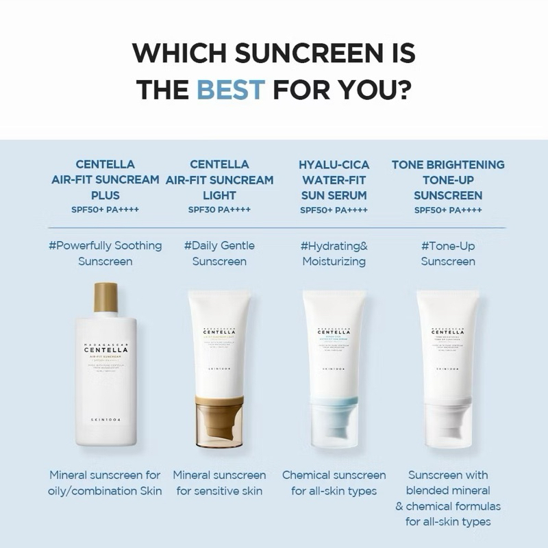 Jual SKIN1004 SUNSCREEN / SUNCREAM / SUN SERUM / SUN STICK | Shopee ...