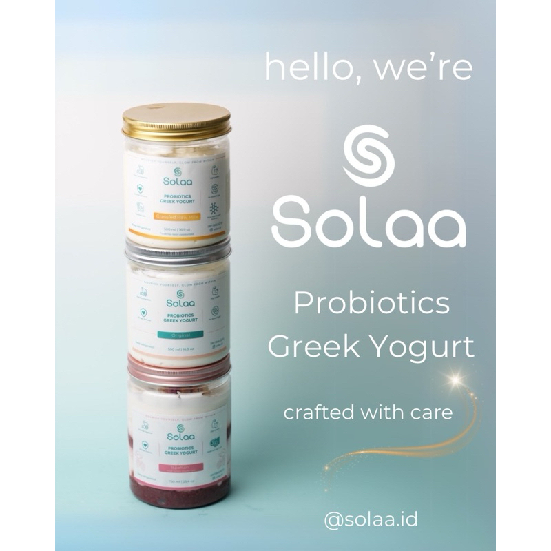Jual Solaa Probiotics Greek Yogurt | Shopee Indonesia