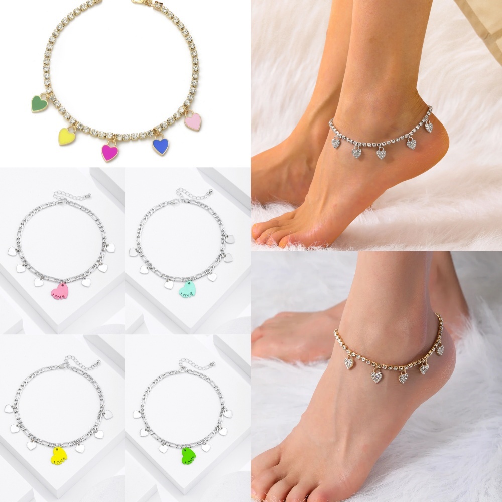 Jual Best Lady,Gelang kaki liontin cinta,Gelang kaki berlian yang ...