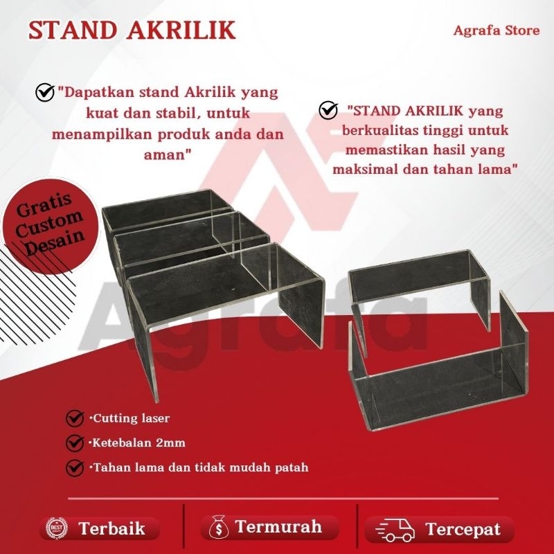 Jual Stand Akrilik Tatakan Display Balok Tas,Sepatu cewek,Mahar Sesaran ...