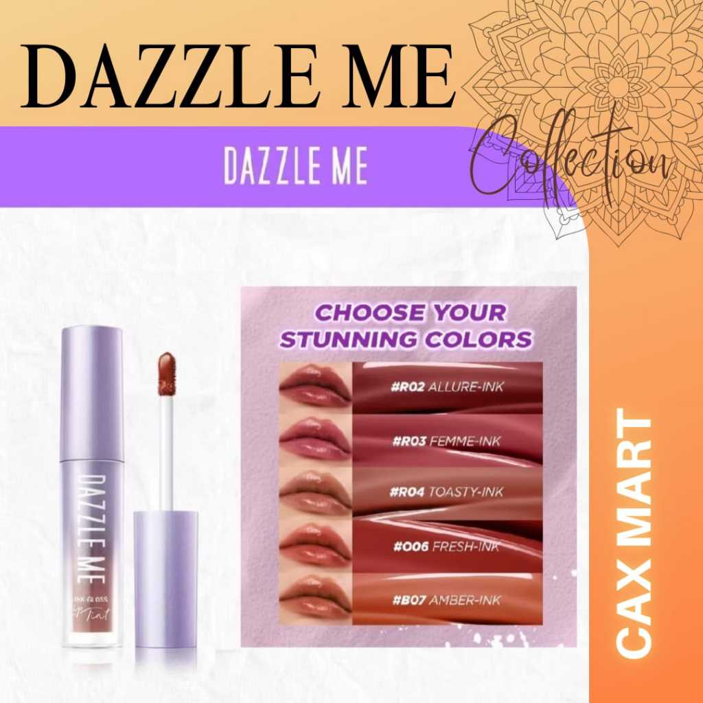 Jual Dazzle Me Ink Gloss Lip Tint - Liptint Dazzle Me Lip Gloss Tinted ...