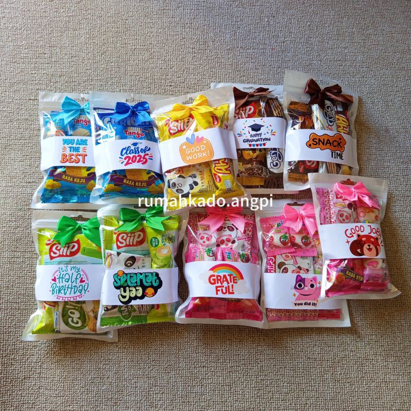 Jual RKA - Hampers Snack Ziplock Part 1 / Snack Gift Murah / Snack ...