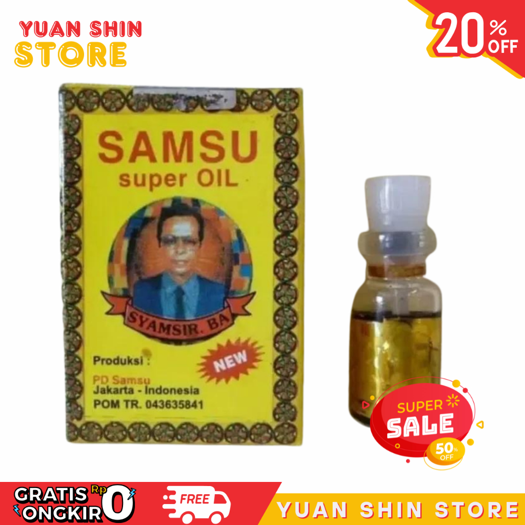 Jual SAMSU OIL SAMSU SUPER OIL MINYAK SAMSU ASLI | Shopee Indonesia