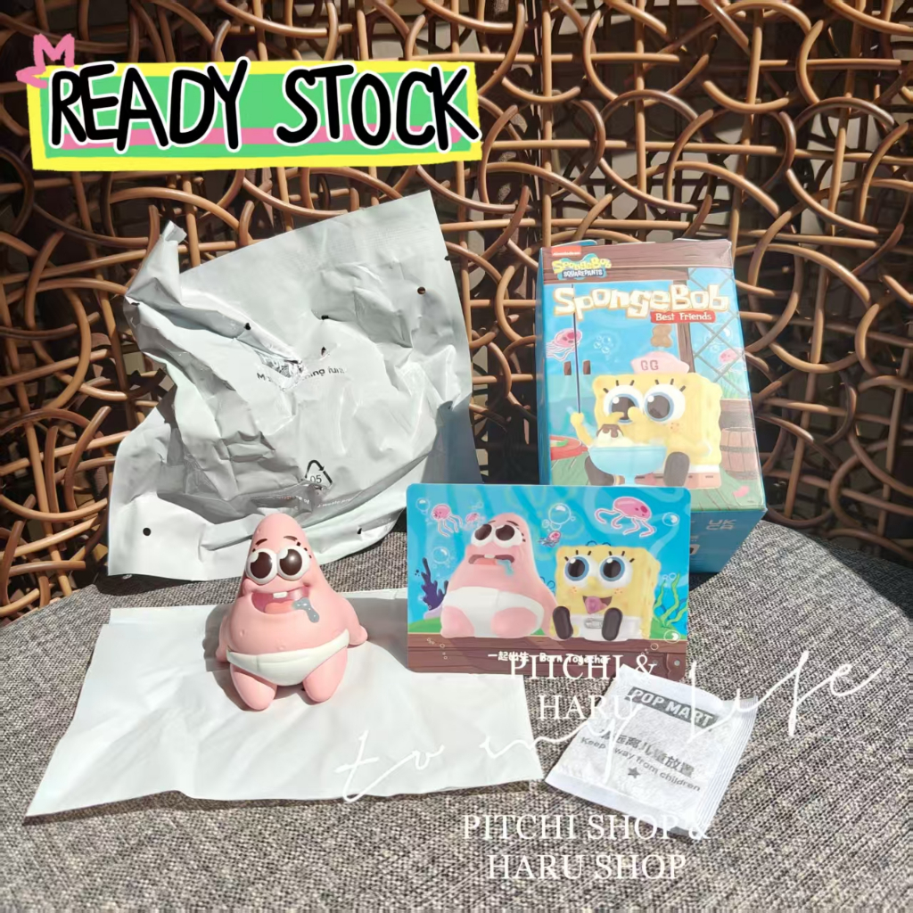 Jual [READY STOCK] POP MART SpongeBob Best Friends Series Figures ...