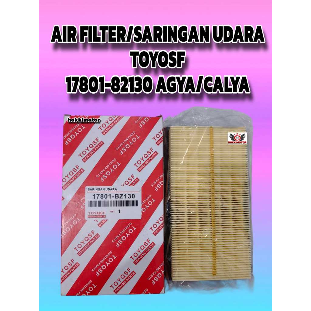 Jual AIR FILTER / SARINGAN UDARA TOYQSF 17801-BZ130 CALYA SIGRA 1.2 ...