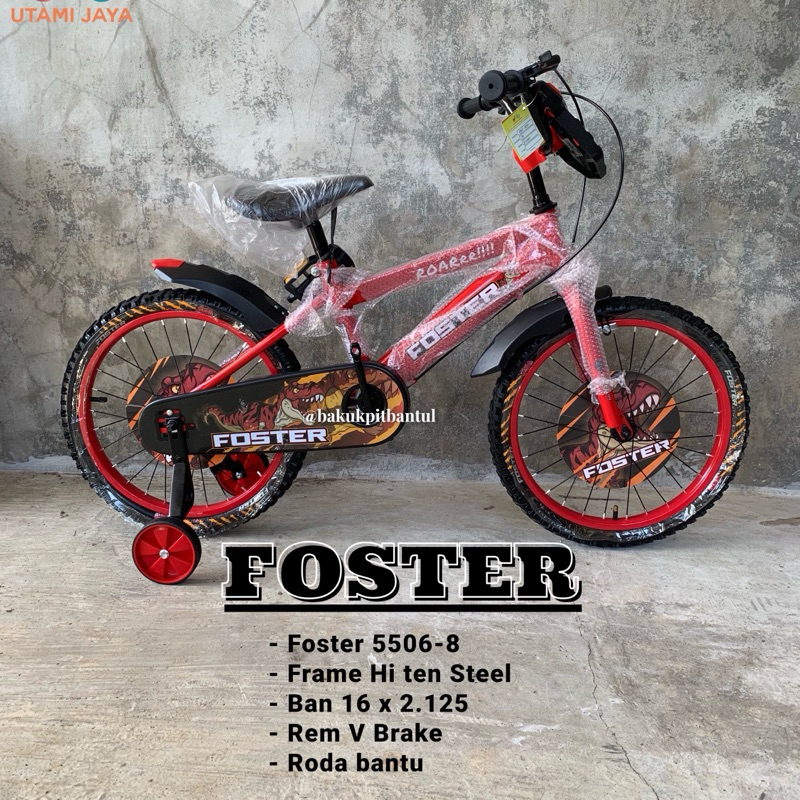 Jual Sepeda BMX ring 16 Foster 5506-8 | Sepeda BMX Foster 5506-8 Ukuran ...