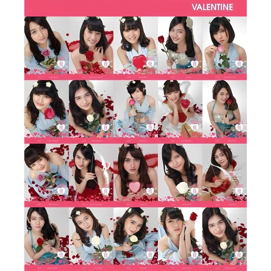 Jual [50pcs] PACK PHOTOCARD JKT48 FREE 50 INNERSLEEVE PINK KIYOWO ALBUM ...