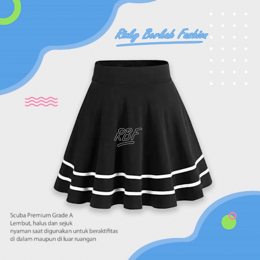 Jual Rok Olahraga Wanita Skirt Sport Jogging Renang Sepeda Lari Zumba ...