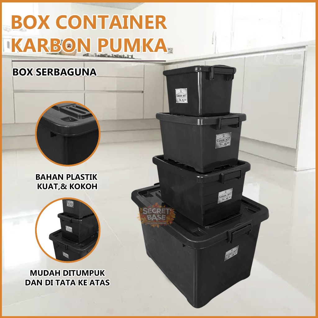 Jual BOX CONTAINER PUMKA 40 LITER - Kontainer Plastik Serbaguna ...
