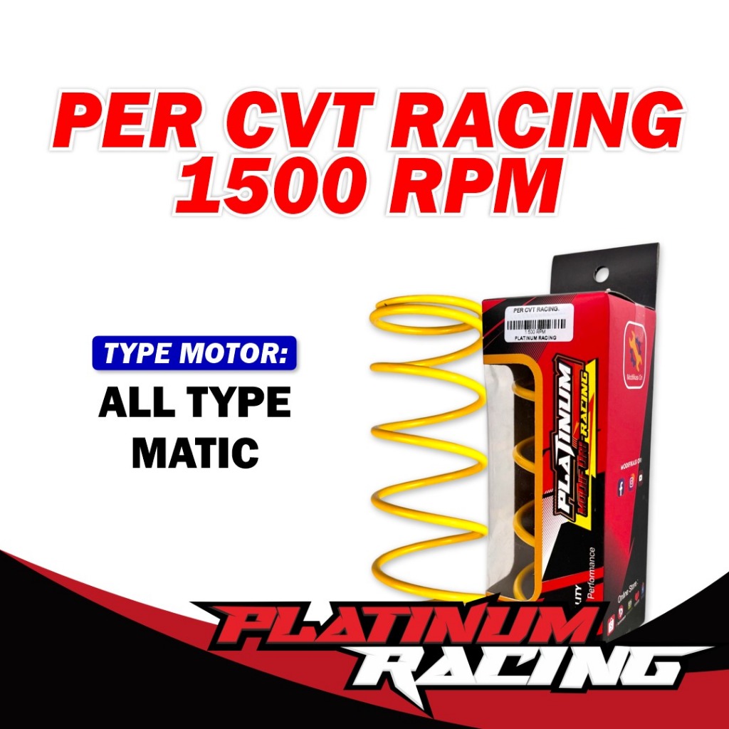 Jual PER CVT RACING 1500 RPM ALL TYPE MATIC - 1500 RPM PLATINUM RACING ...