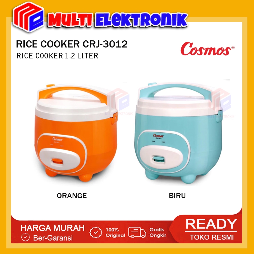 Jual Cosmos Rice Cooker CRJ-3012 Kapasitas 1.2 Liter | Shopee Indonesia