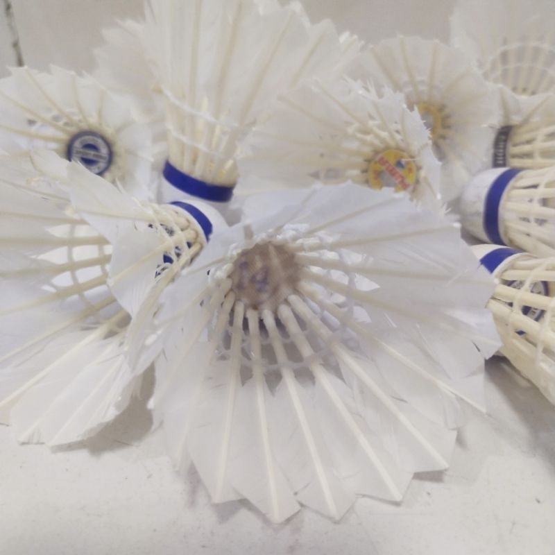 Jual Shuttlecock Badminton Second Grade A B 1 Slop 12Pcs | Shopee Indonesia
