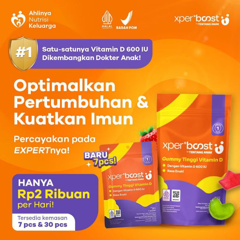 Jual Expert Boost Vitamin D Paket 7 hari (Isi 7 gummy ) | Shopee Indonesia
