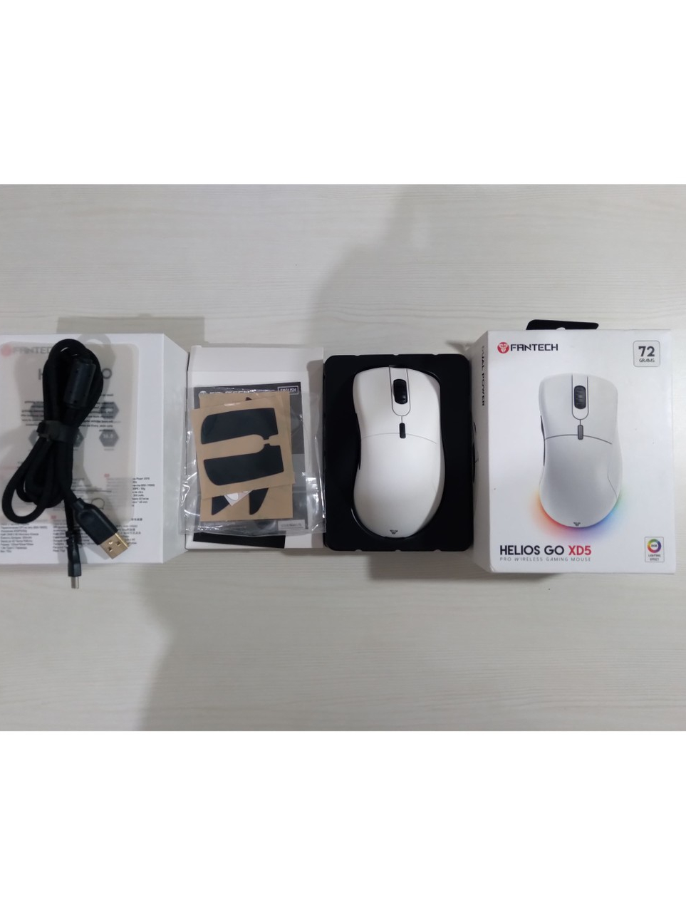 Jual Fantech Helios GO XD5 Gaming Wireless Mouse | Shopee Indonesia