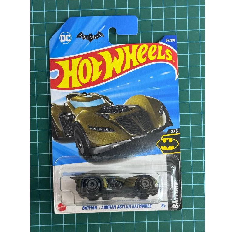 Jual HOT WHEELS BATMAN : ARKHAM ASYLUM BATMOBILE REGULAR GREEN | Shopee ...