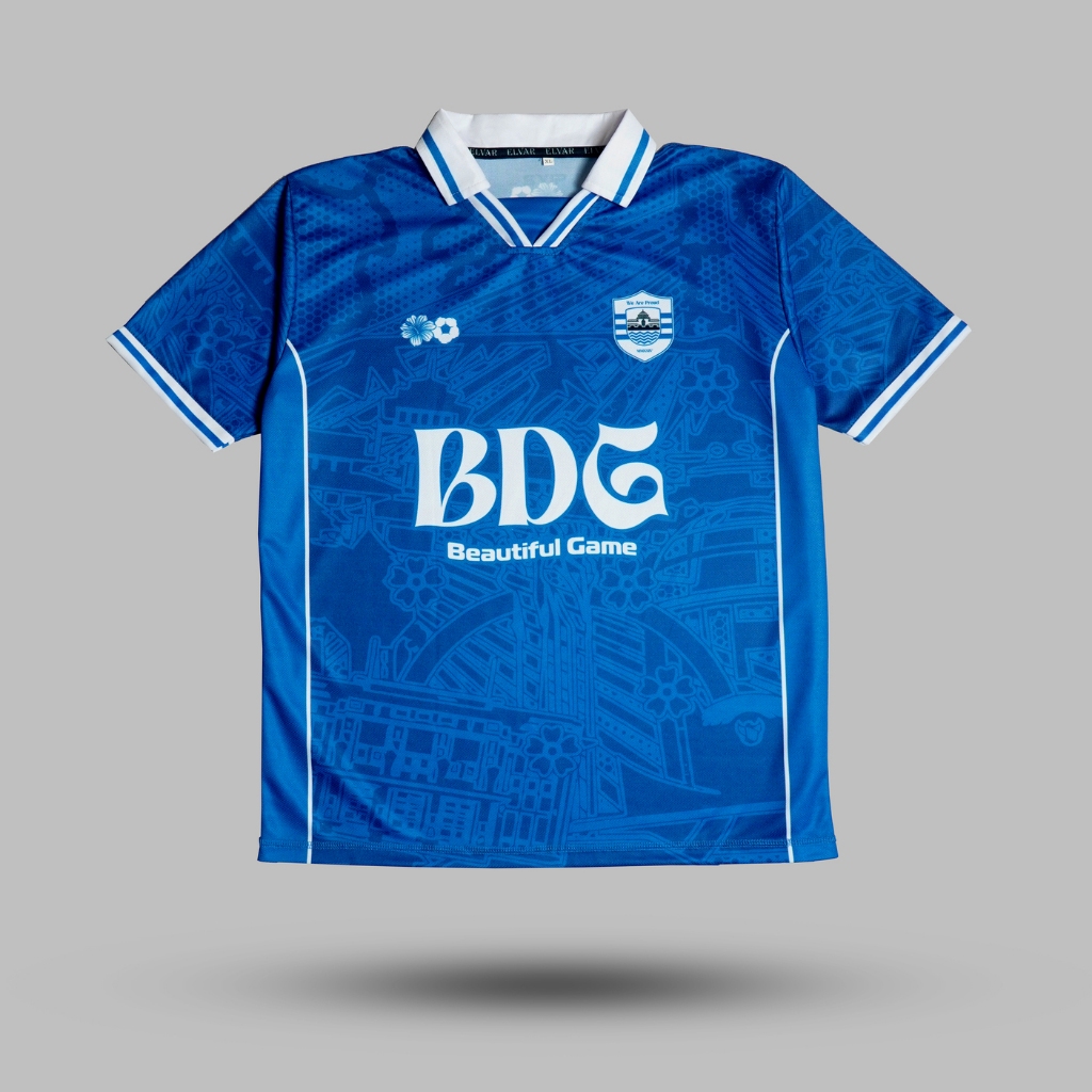 Jual ELVAR - Jersey BDG Beautiful Game Persib Bandung Biru Reguler ...