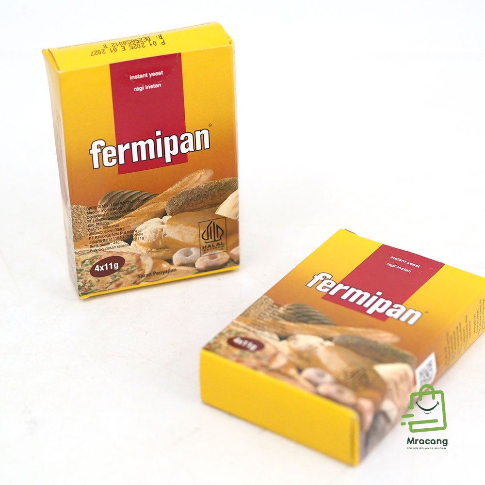 Jual Fermipan / Ragi Instan - 1 Box isi 4 x 11gr | Shopee Indonesia