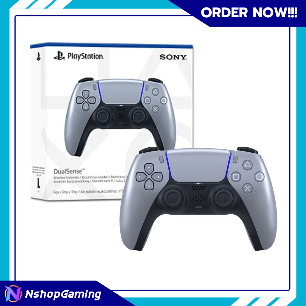 Jual Playstation Stik/Dualsense Wireless Controller Sterling Silver ...