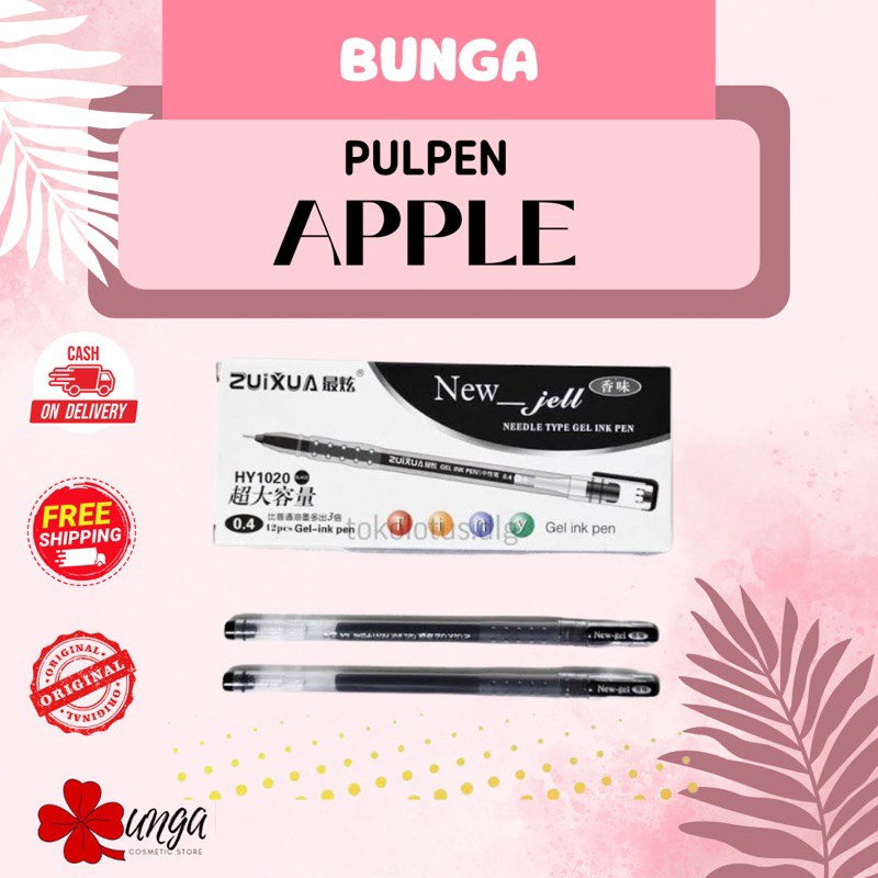 Jual BUNGA-[ECER]Pulpen Gel Van Art V-01 Pulpen Apel Gel Pulpen Murah ...