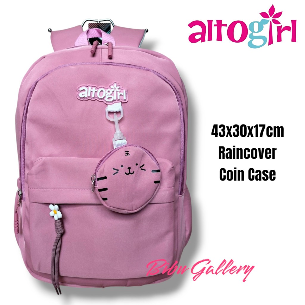 Jual Tas Ransel Backpack Sekolah Anak Perempuan Alto Girl Original Cat 70011 | Shopee Indonesia