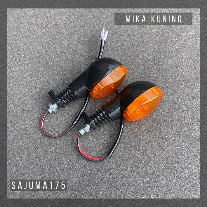 Jual Lampu Sein Kawasaki W175 KLX Dtracker Model Standar | Shopee Indonesia