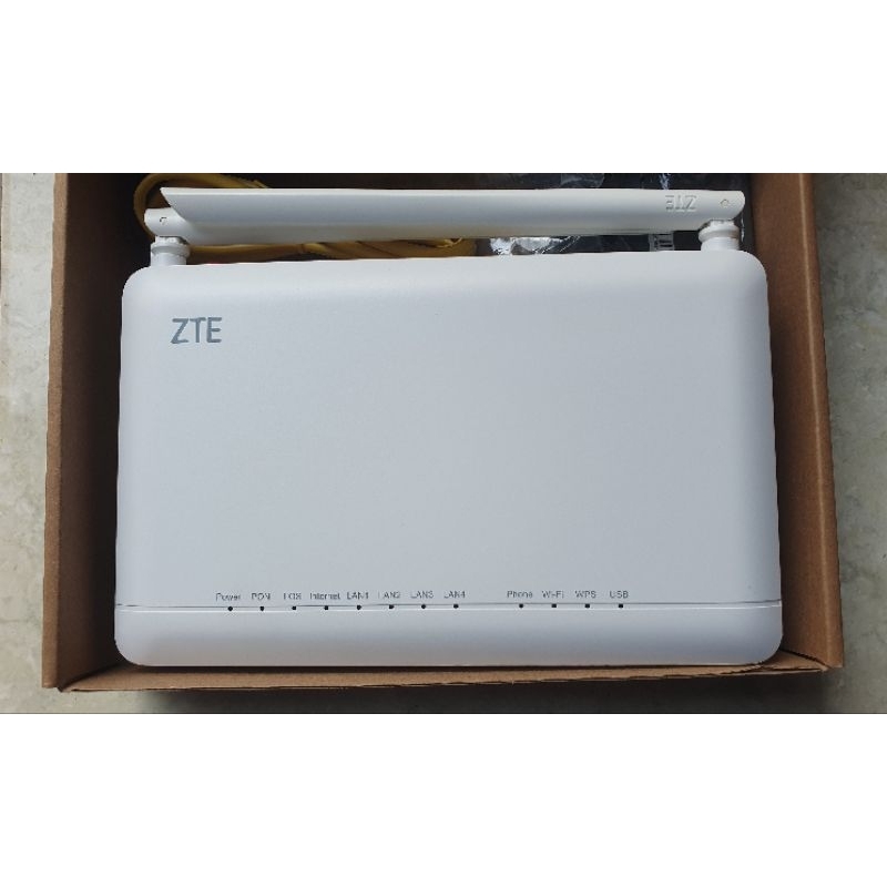 Jual ZTE Modem GPON ONT F670L Dual Band 2.4GHz & 5GHz Fleksibel untuk ...