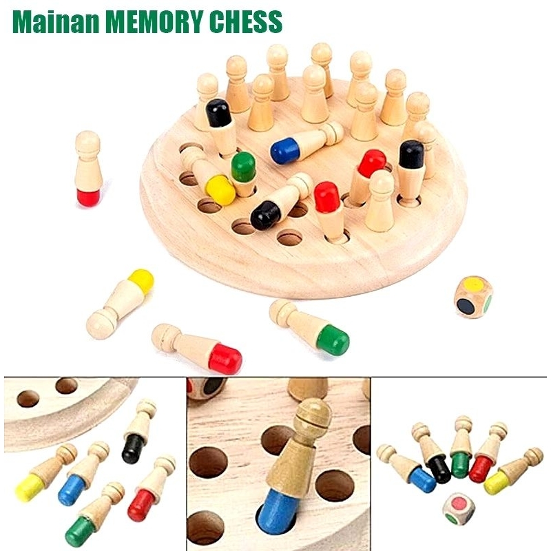 Jual Mainan MEMORI CHEES Board Game Mainan Edukasi Anak Memory Match ...