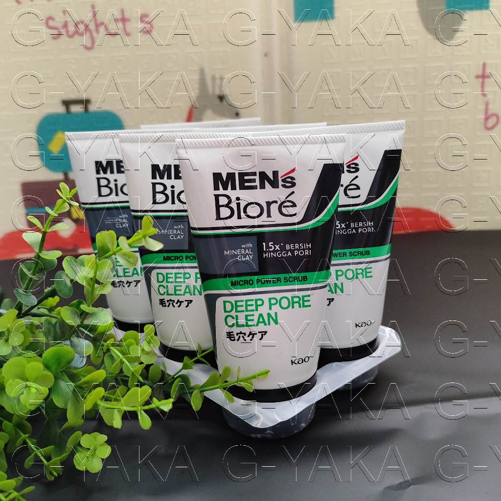 Jual Men's Biore Deep Pore Clean - Facial Foam - Micro Power Scrub ...