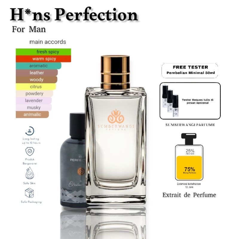 Jual Sw Parfume - H*ns PERFECTION Extrait de Perfume For Man | Shopee ...