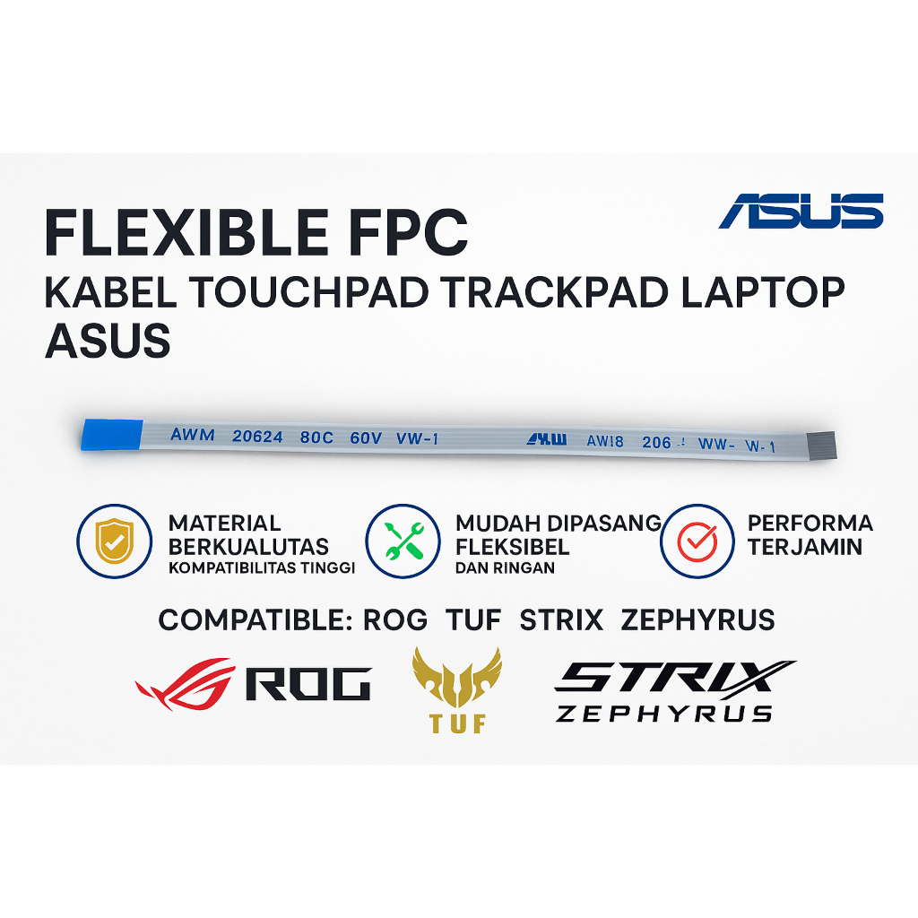 Jual Flexible FPC Kabel Touchpad Trackpad Laptop ASUS ROG TUF Strix ...
