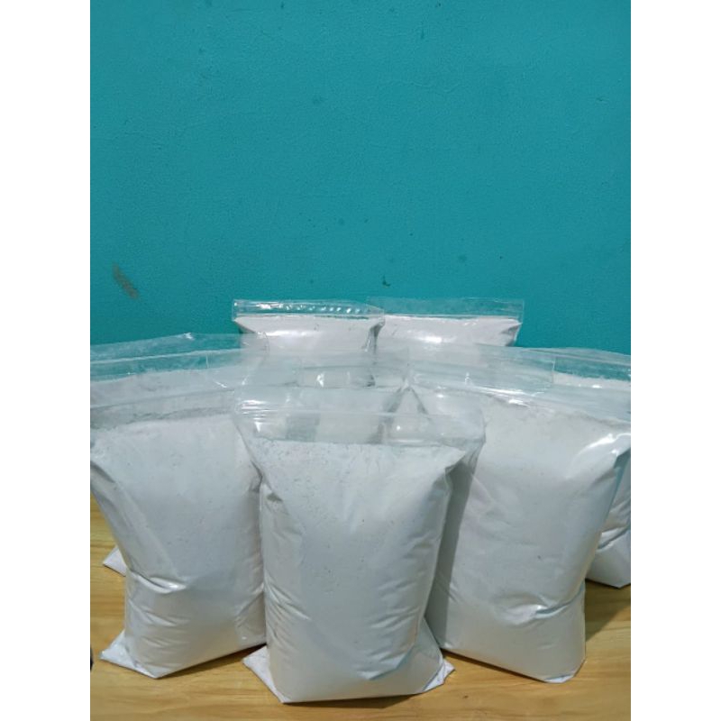 Jual Tepung Sagu Rumbia Kering kemasan 1kg Asli Pohon Sagu 100% Alami ...