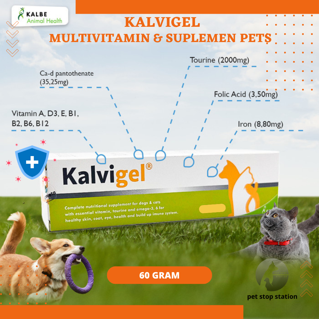 Jual Kalvigel vitamin kucing | vitamin kucing imunitas tubuh | vitamin ...