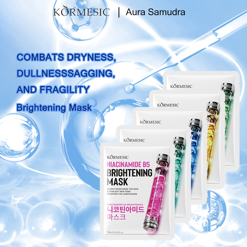 Jual [BPOM]KORMESIC Hyaluronic Acid Hydrating Mask，Glutathione ...
