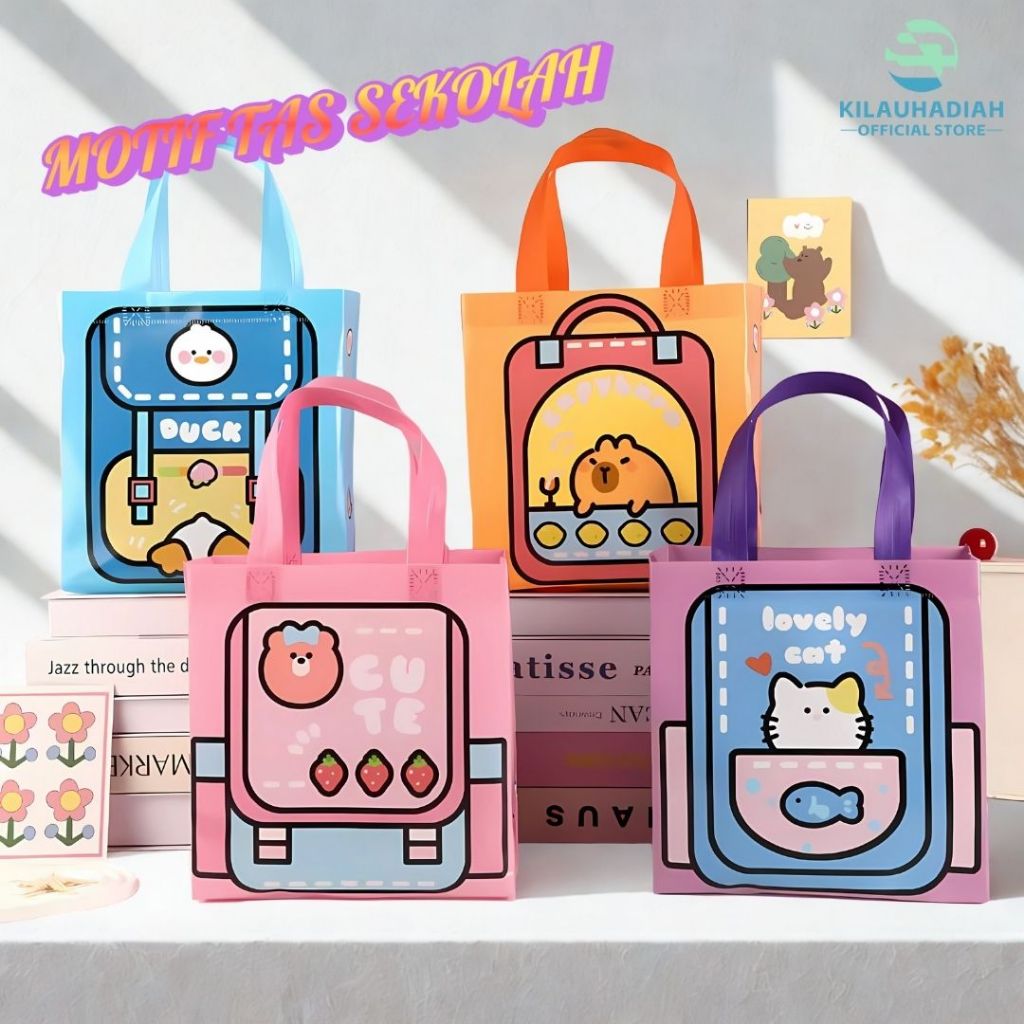 Jual Tas Kado Ulang Tahun Anak/Tas hadiah kartun yang praktis/Tas ...